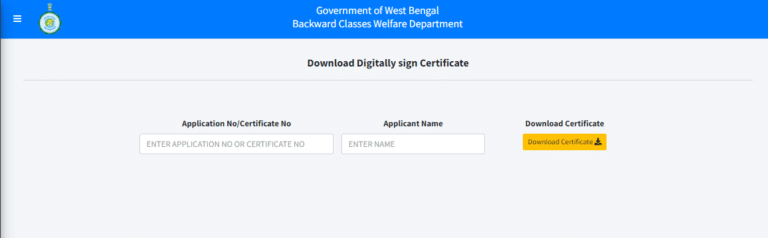 Caste Certificate Download West Bengal Online : Apply Online, Required ...
