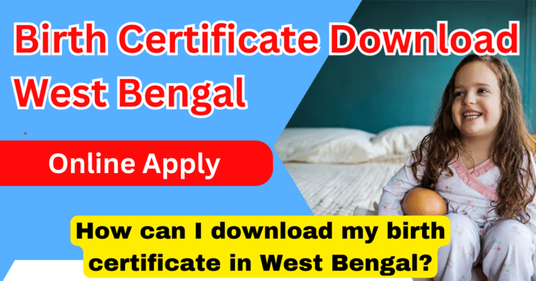 Birth Certificate Download West Bengal 2025