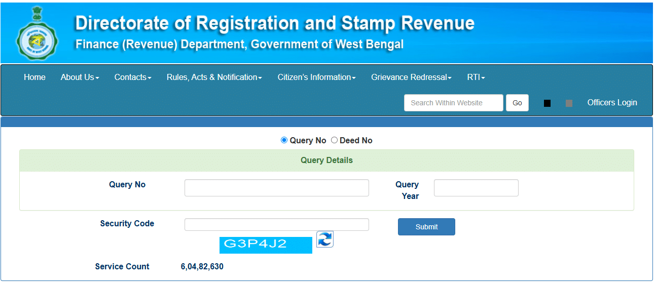 WB Registration Deed Search By Name: WB Registration Search By Deed ...