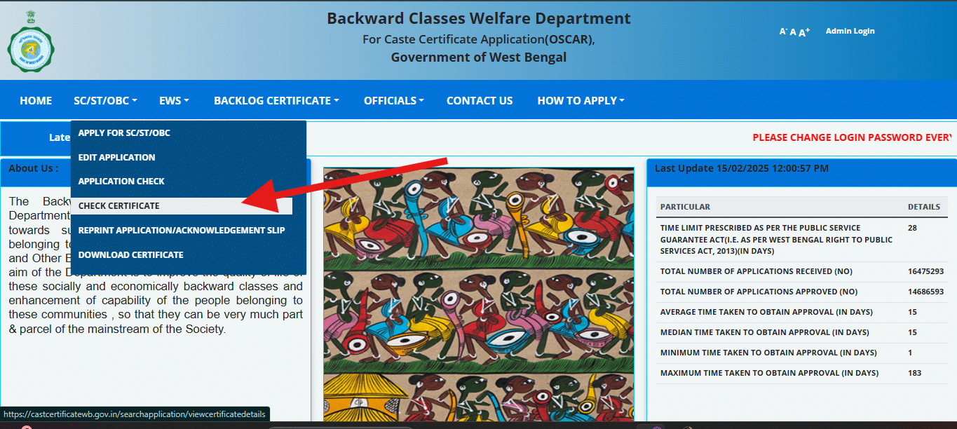 Caste Certificate Wb Gov In Status Check: Online Apply 2025 & Download