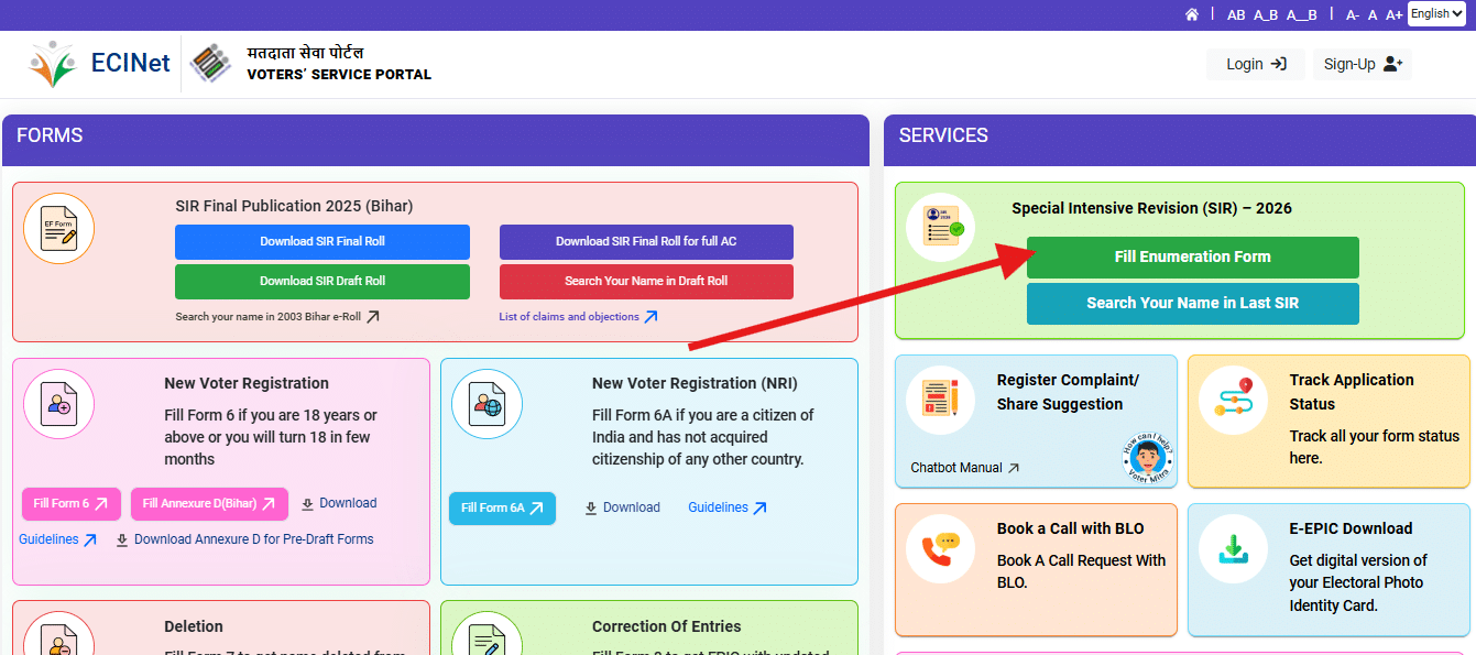 SIR Form Status Check: BLO Didn’t Upload Your Enumeration Form? Check The Truth Online In Just ...